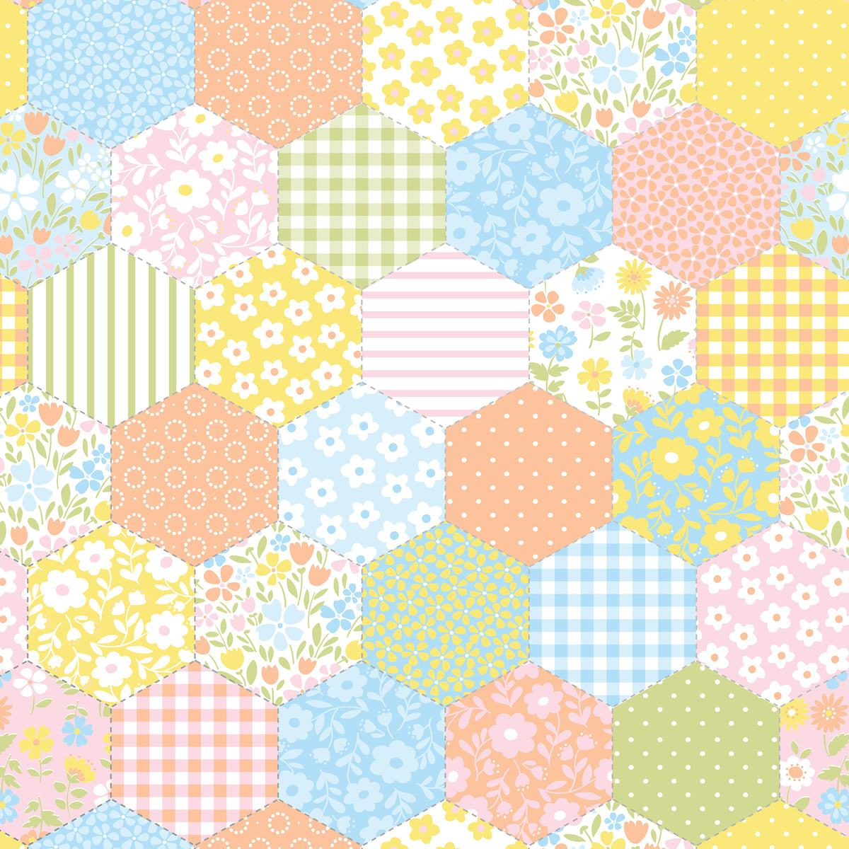 EASY ON THE EYES BABY QUILT GIFT WRAP ROLL BY JILLSON ROBERTS. B 438 ...